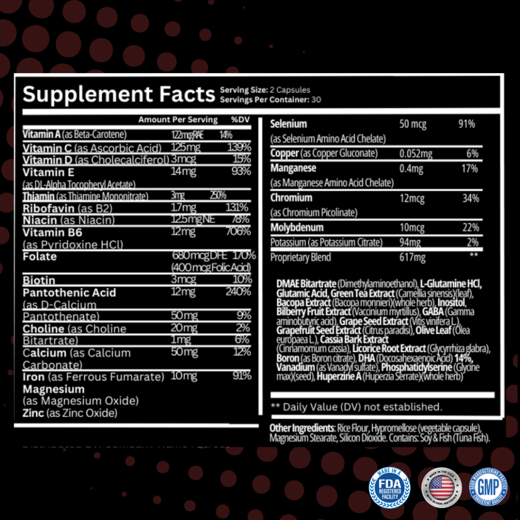 Neuro Plus Brain & Focus – VitaLaunch Neuro Plus Brain & Focus – VitaLaunch